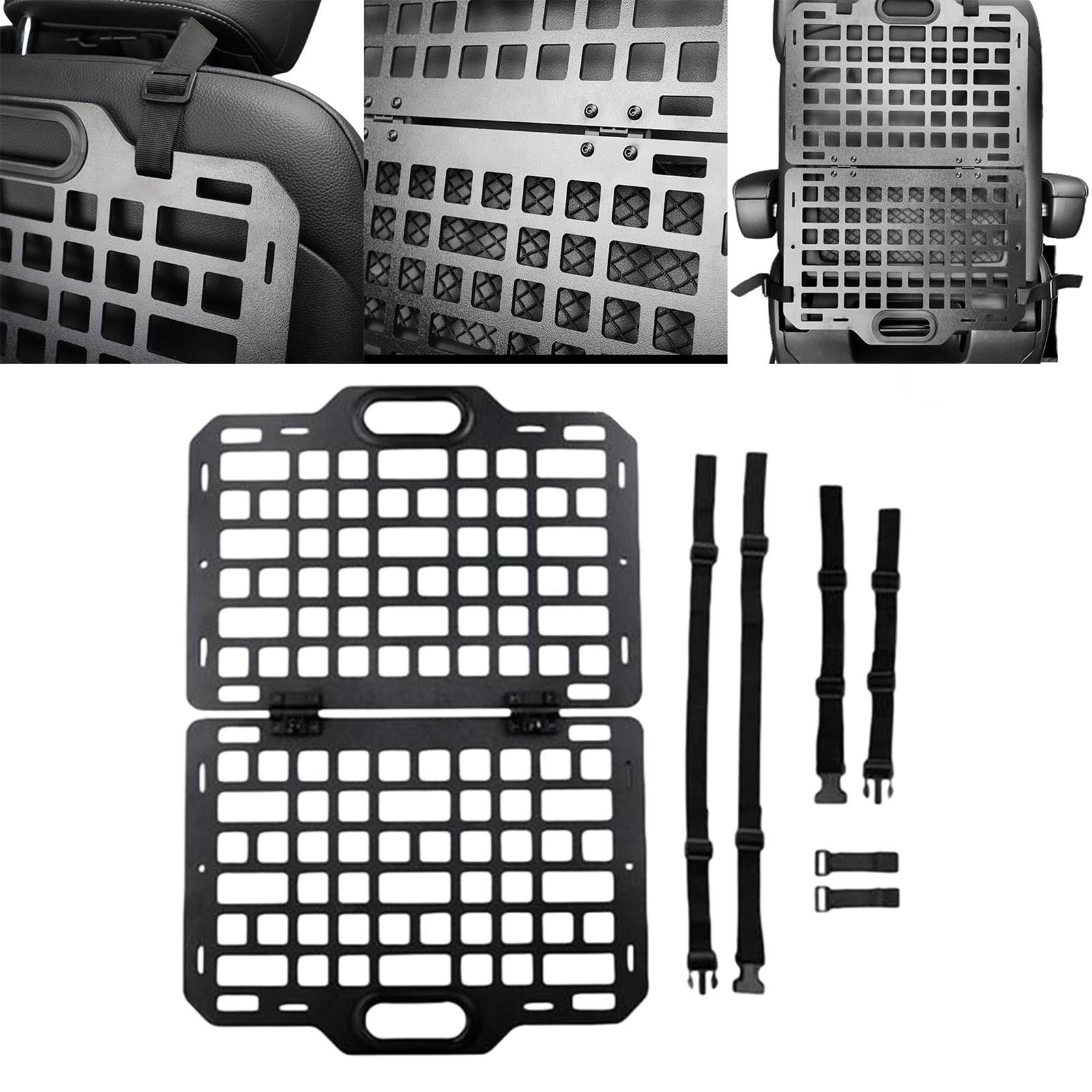 BAOSITY Auto Seat Back Organizer Modular Storage Molle Panel Car ...