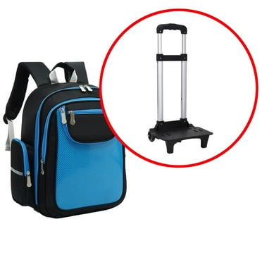 IvyH Compact Folding Backpack Trolley, Aluminium Cart, 6 Wheels, for ...