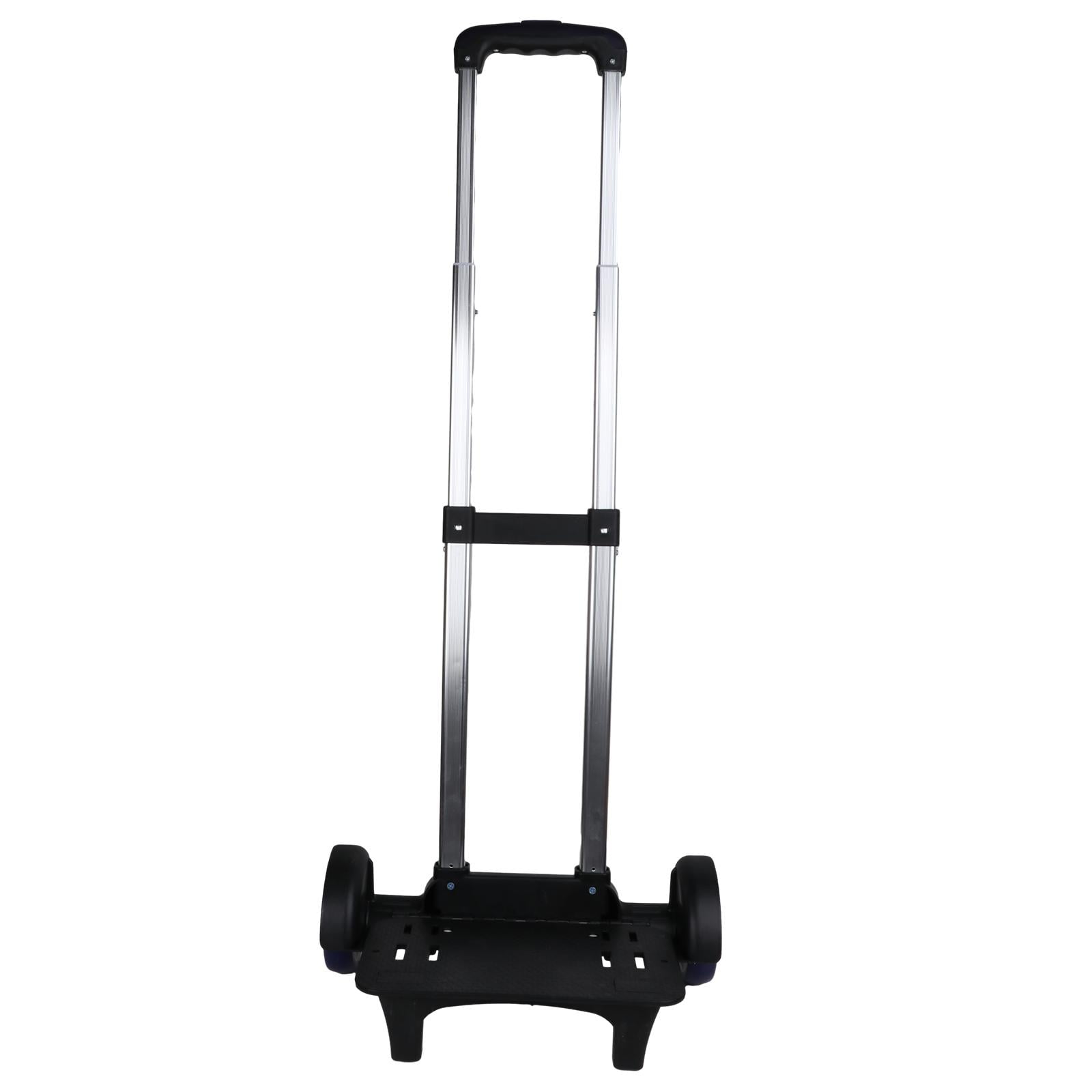 BAOSITY Backpack Trolley Luggage Cart Foldable Portable Compact Black ...