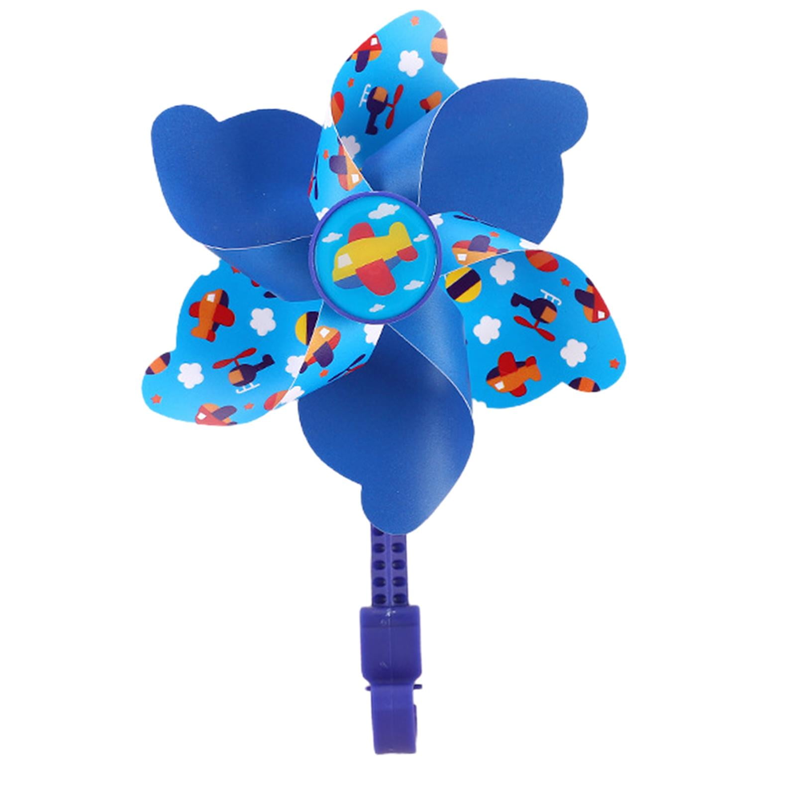 BAOSITY Bike Handlebar Pinwheel for Kids Rotating Small Windmill Easy ...