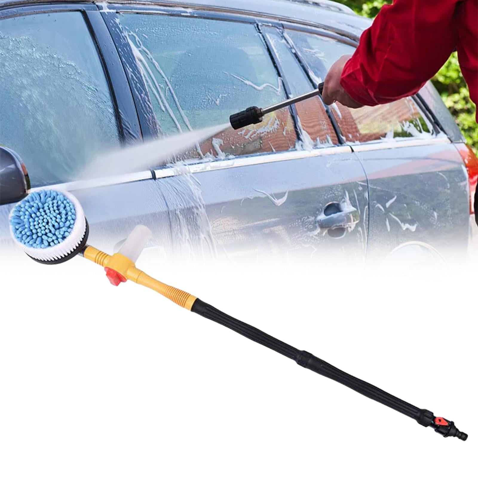BAOSITY Car Rotary Wash Brush Rotate Car Mop Microfiber Washing Brush ...