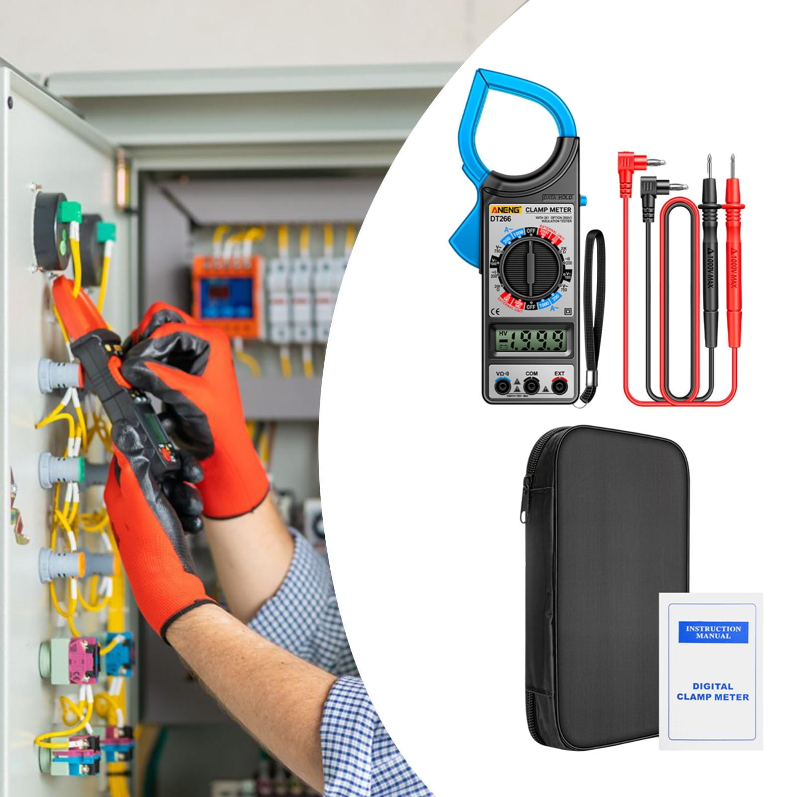 BAOSITY Digital Clamp Meter DC meter Multifunction Auto Range Pocket ...