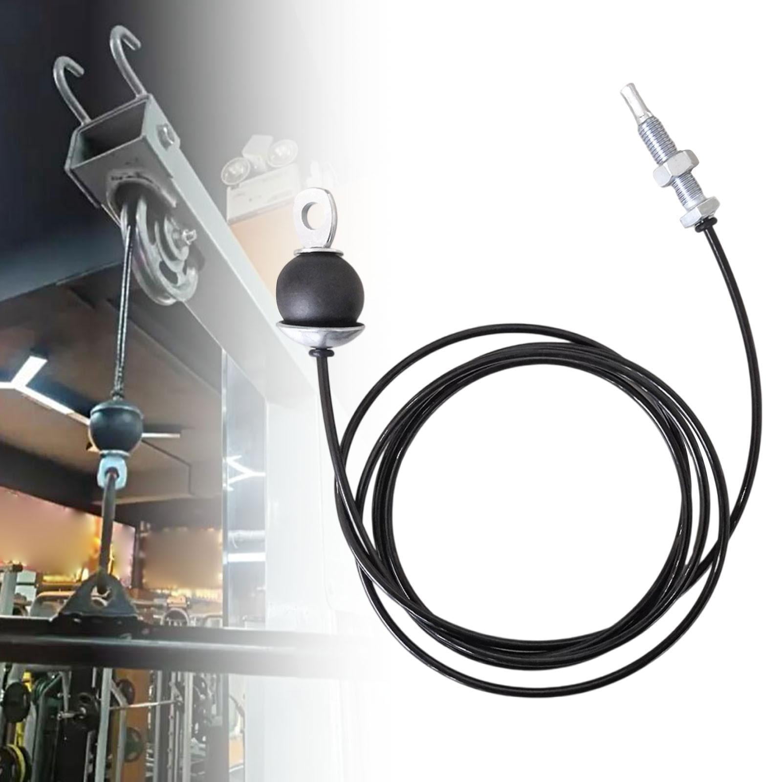 BAOSITY Fitness DIY Pulley Cable LAT Pulldown Cable Heavy Duty Strength ...