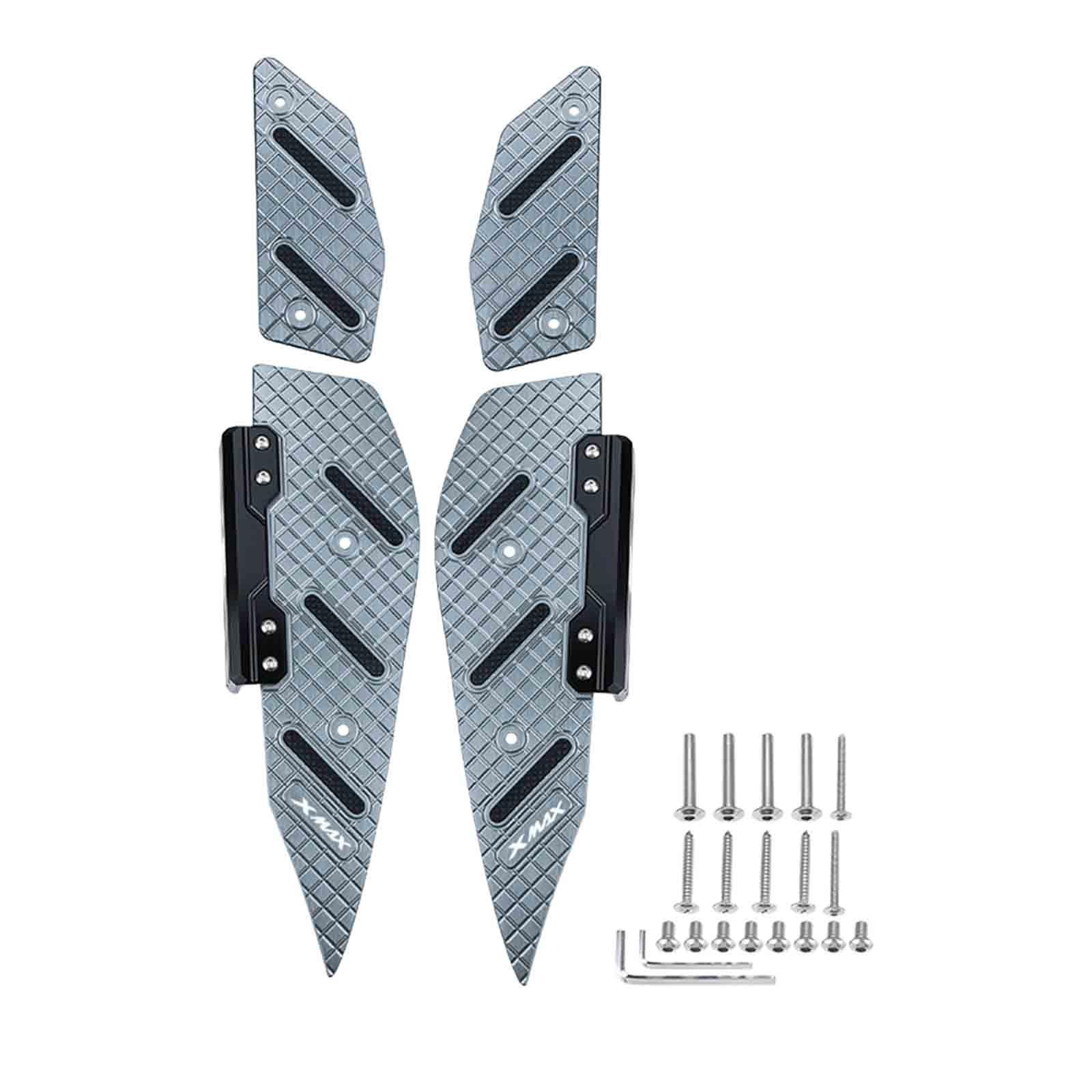 BAOSITY Floorboards Foot Pegs Male Sturdy Nonslip Pad Mount Easy to ...