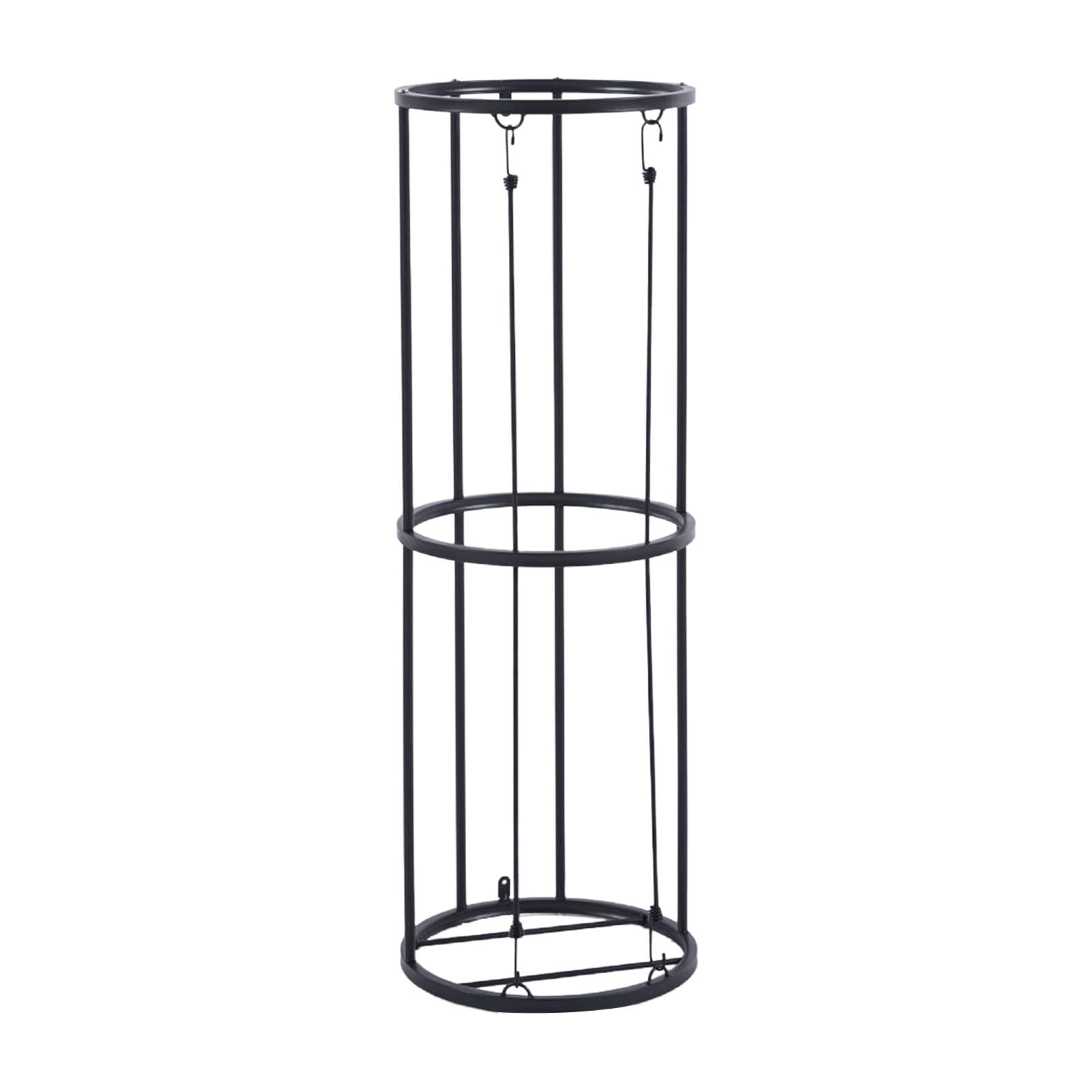 BAOSITY Football Ball Rack, Basketball Storage Rack Basket Steel Shelf ...