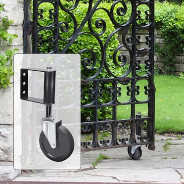 BAOSITY Gate Wheel Fence Gate Wheel Easy to Install Swivel Casters Gate ...