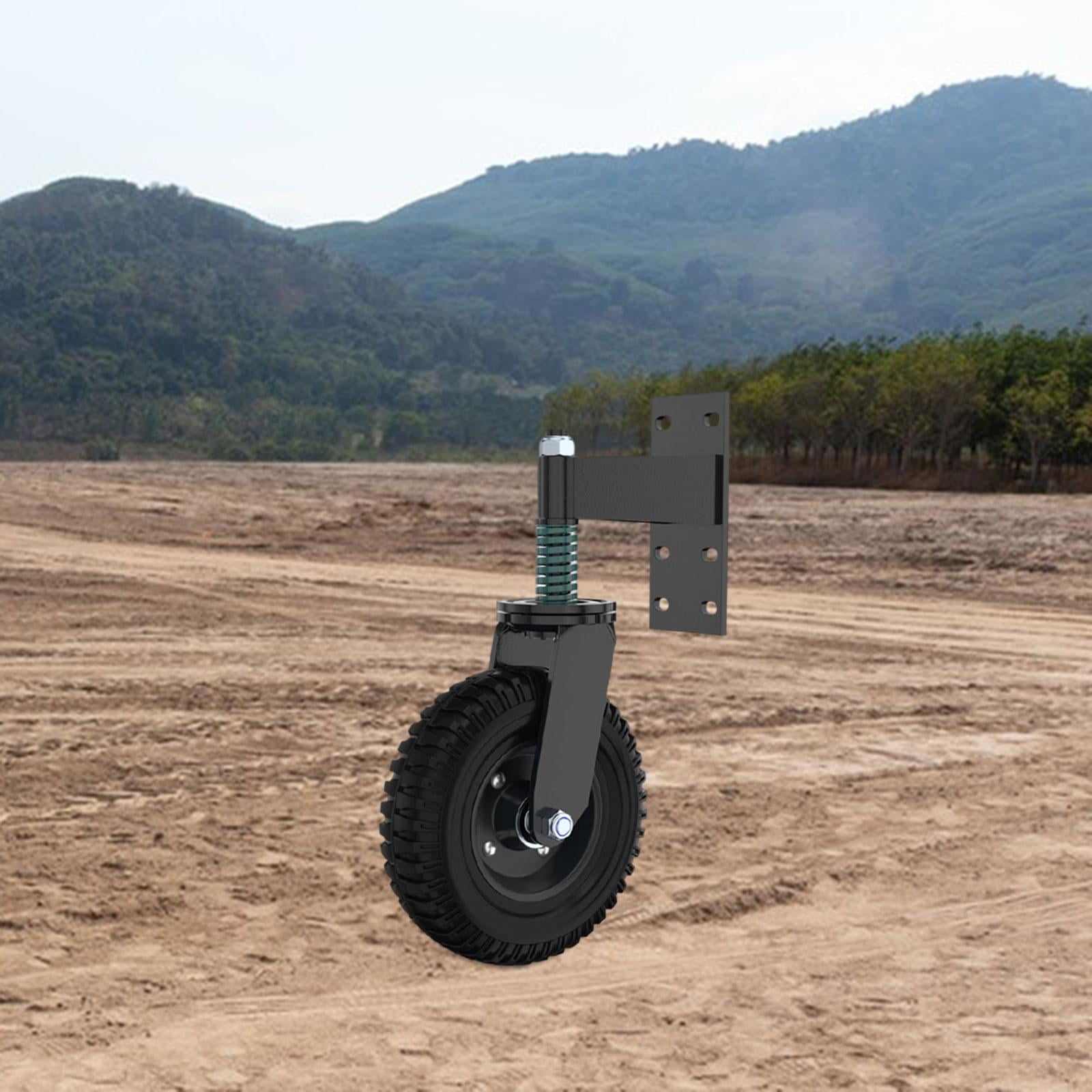 BAOSITY Gate Wheel, Spring Loaded Gate Caster, Heavy Duty 360 Degree ...