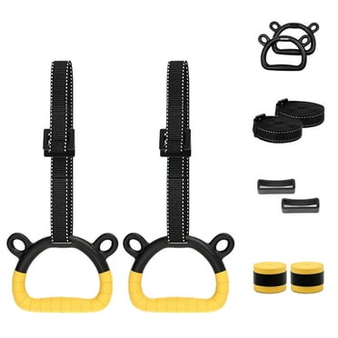 Children Gymnastic Rings Exercise Strength Training Equipment Pull Up ...