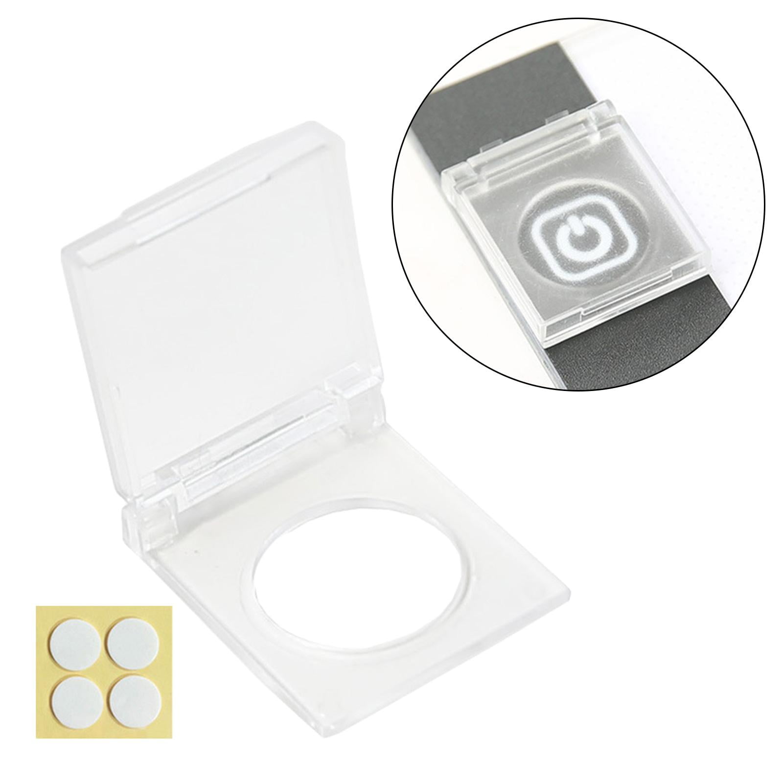 BAOSITY Light Pad Switch Cover Protector Cover, 2.8cmx3.3cm Button ...