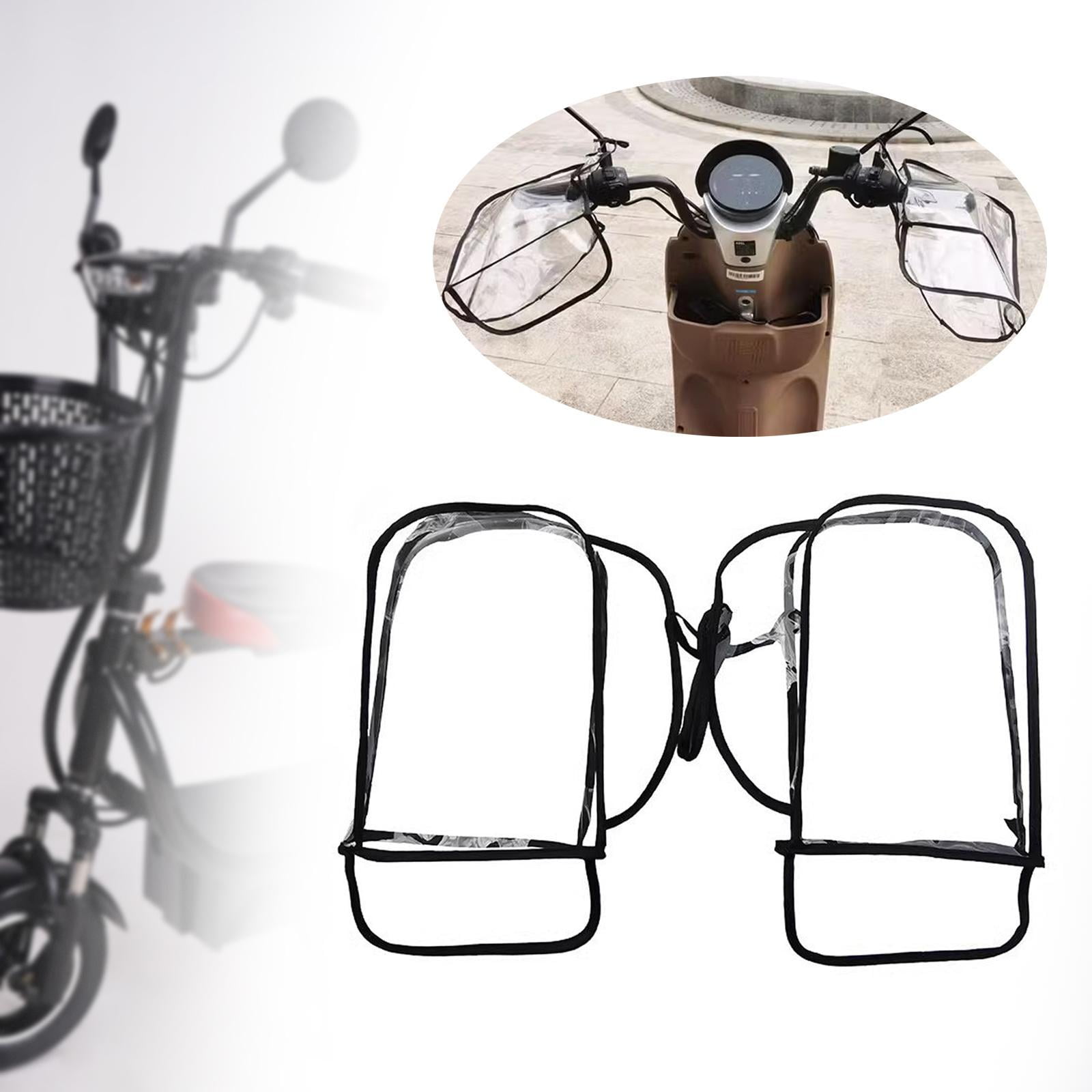 BAOSITY Motorcycle Scooter Bike Handlebar Covers Gloves Waterproof ...