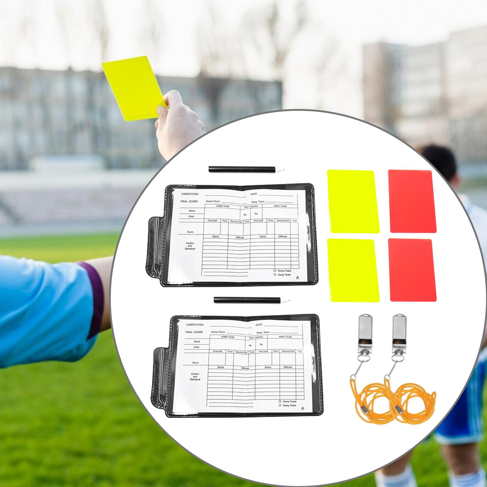 BAOSITY Soccer Referee Card Sets Judge Cards Convenient Referee Cards ...