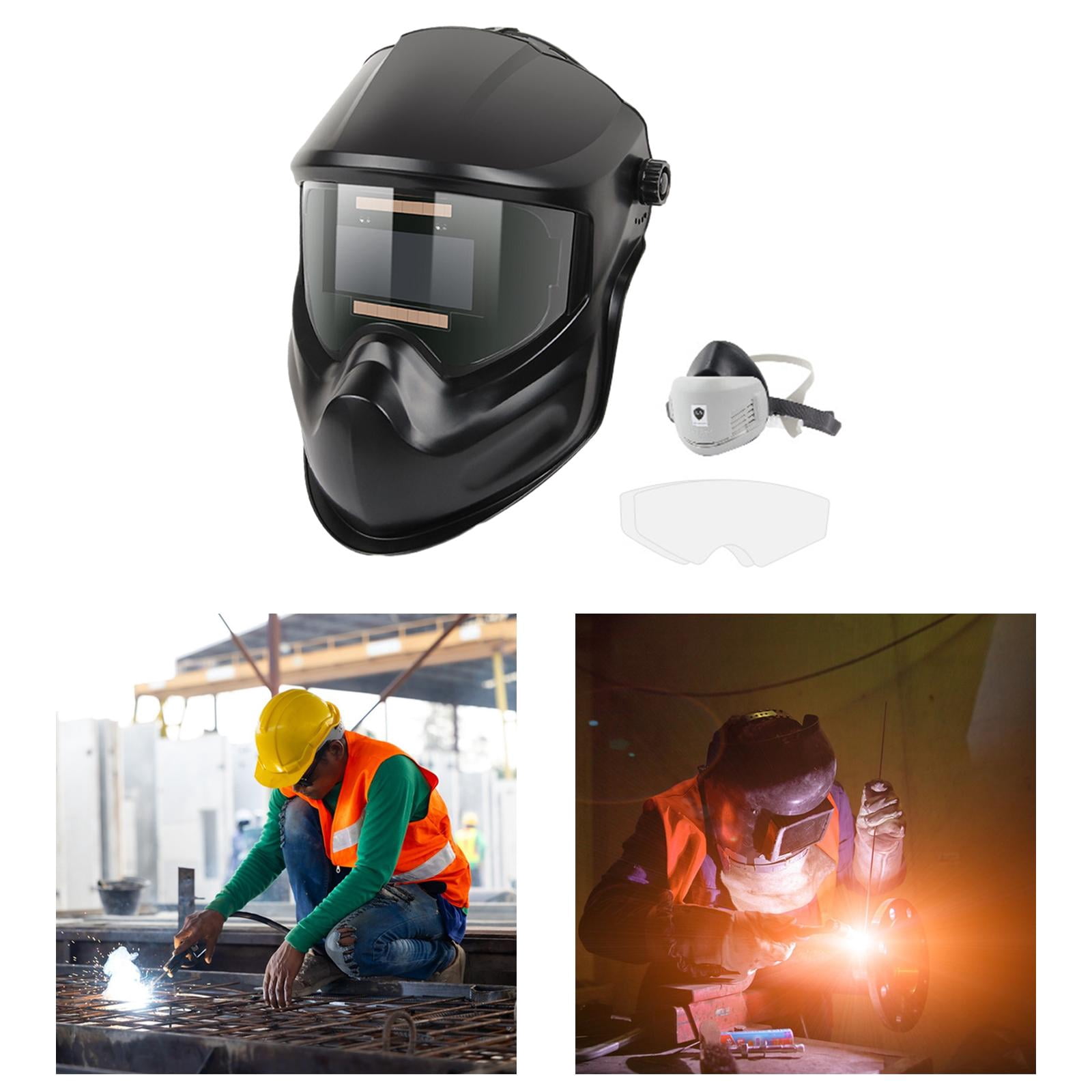 BAOSITY Welding Welder Hood Professional Adjustable Protective Gear ...
