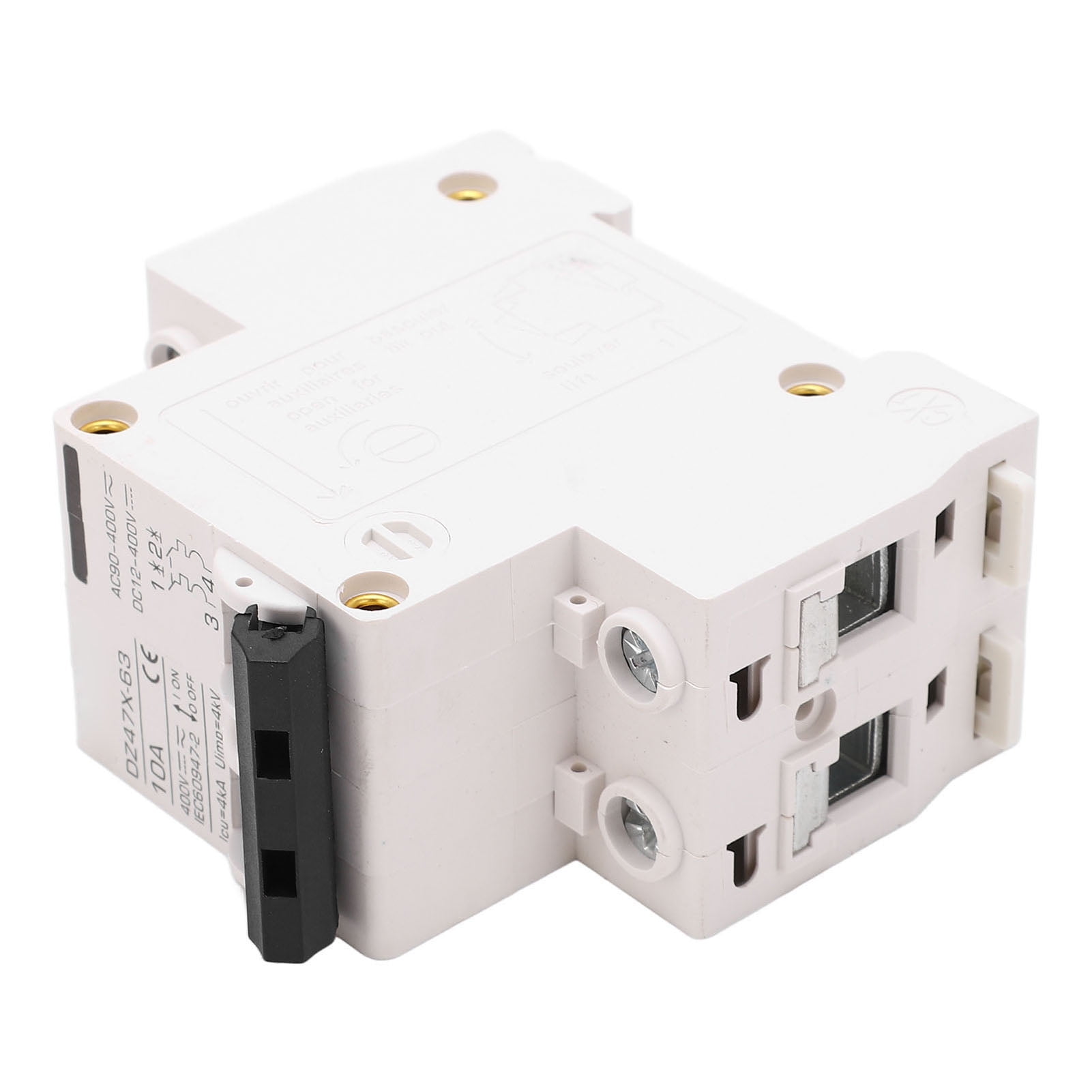 BAOYI Circuit Breaker 2P 10A 400V AC DC Miniature Circuit Breaker ...