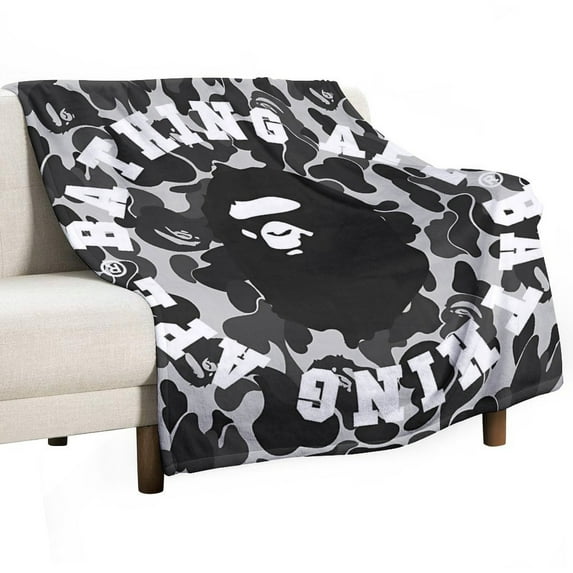 APE 10 Super Cozy Bedding Fleece Throw Blanket for Bed Home Living Room ...