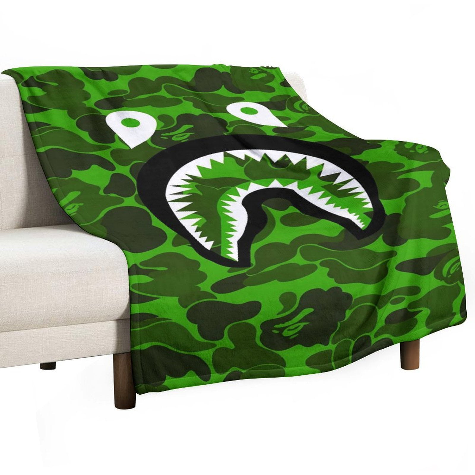 APE-4 Lightweight Bedding Fleece Throw Blanket for Couch Home Living ...