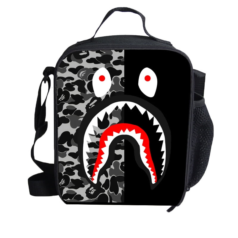 BAPE Anime Lunch Bag & Lunch Box for Men Women Teens - Insulated Soft ...