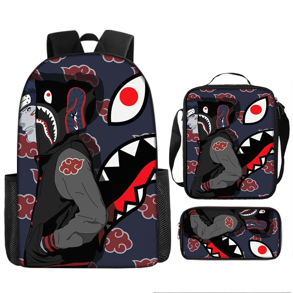 BAPE Anime Travel Backpack for Teens/Womens/Mens/ Casual Daypack ...