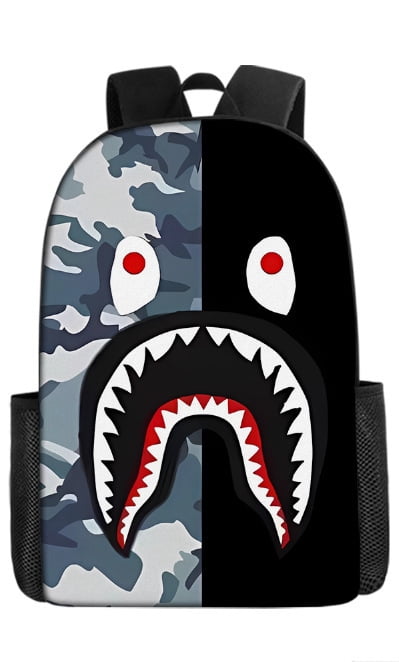 BAPE Anime Travel Backpack for Teens/Womens/Mens/ Casual Daypack ...
