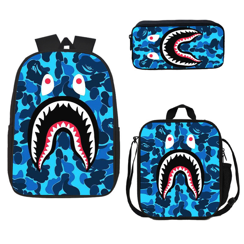 BAPE Anime Travel Backpack for Teens/Womens/Mens/ Casual Daypack ...