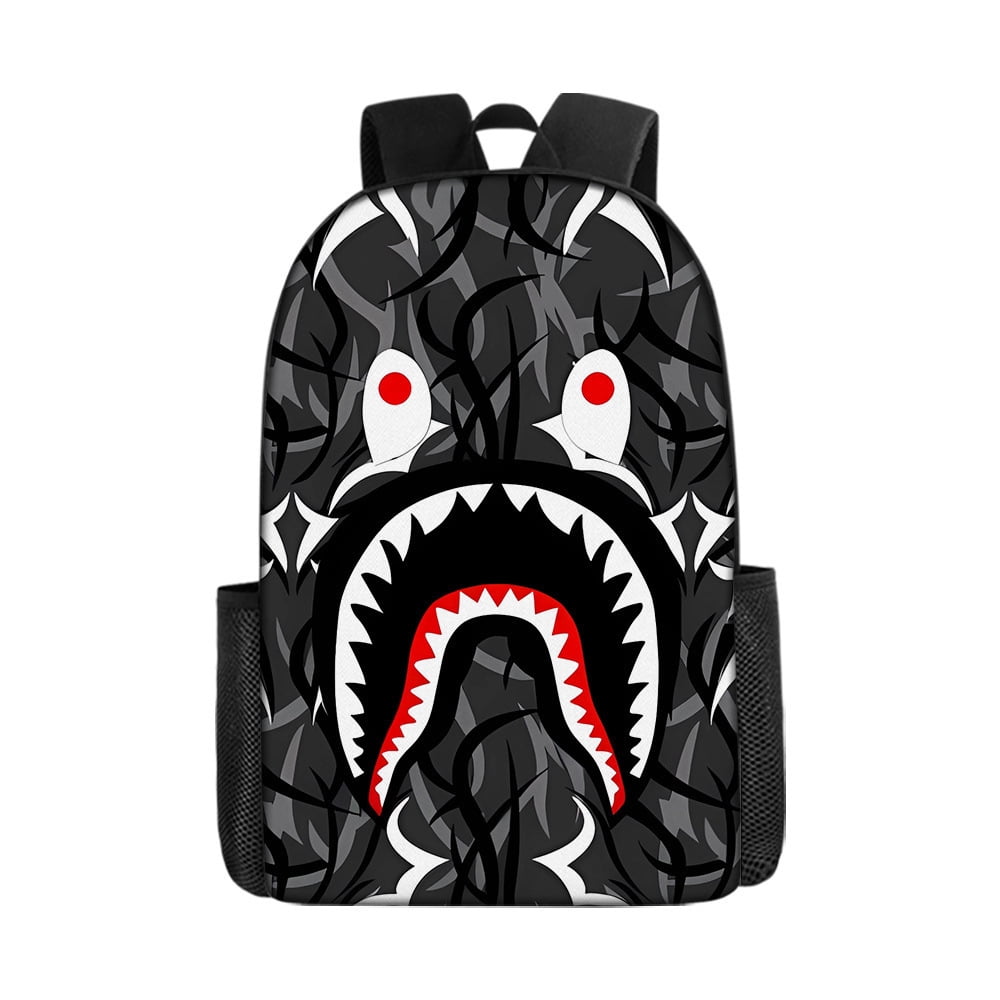 BAPE Anime Travel Backpack for Teens/Womens/Mens/ Casual Daypack ...