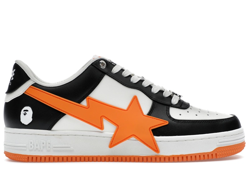 BAPE Men's A Bathing Ape Bape Sta OS #2 M2 Black Basketball Shoes, from ...