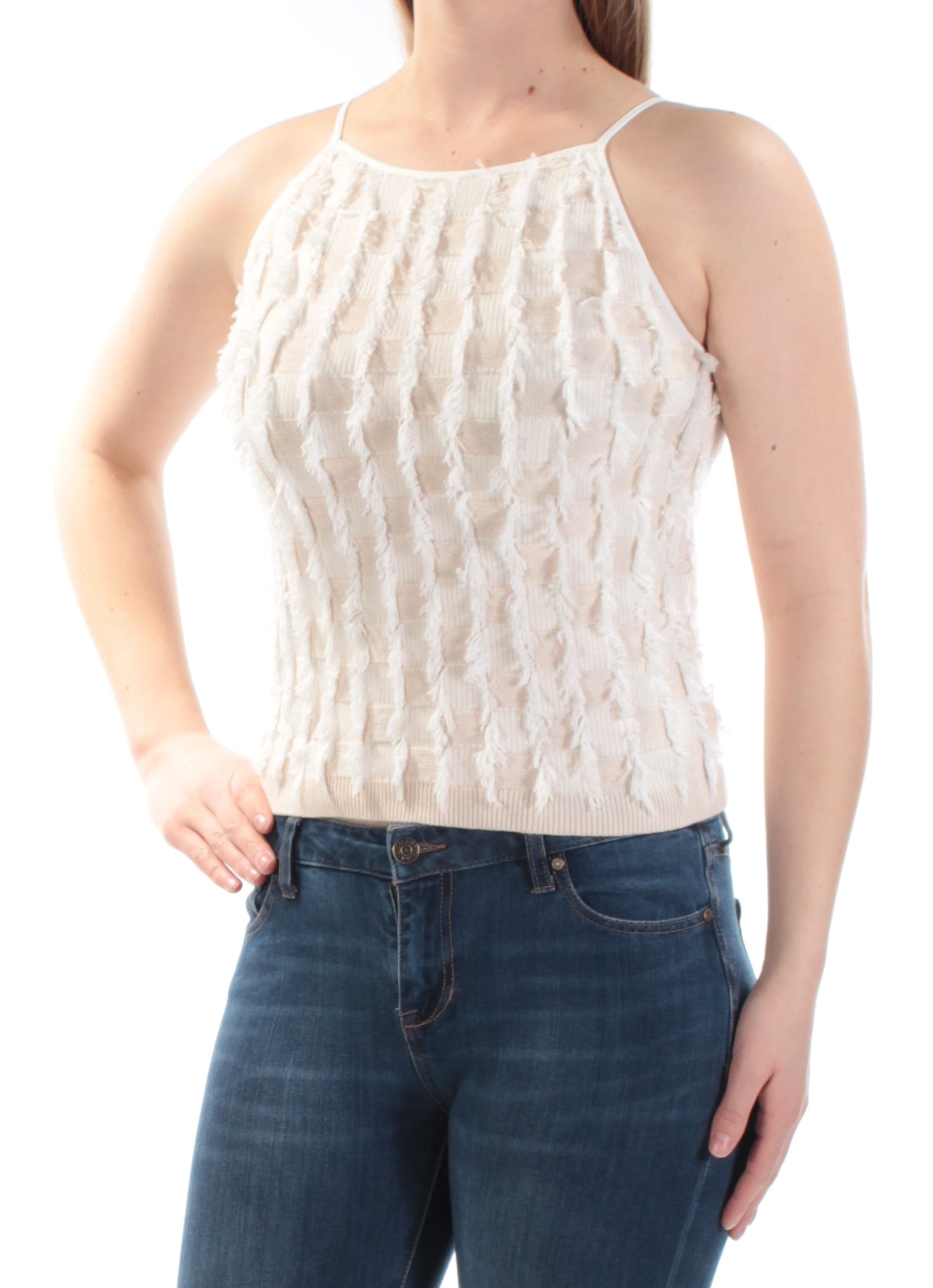 BAR III $60 Womens New 1544 Pink Textured Top XL B+B - Walmart.com