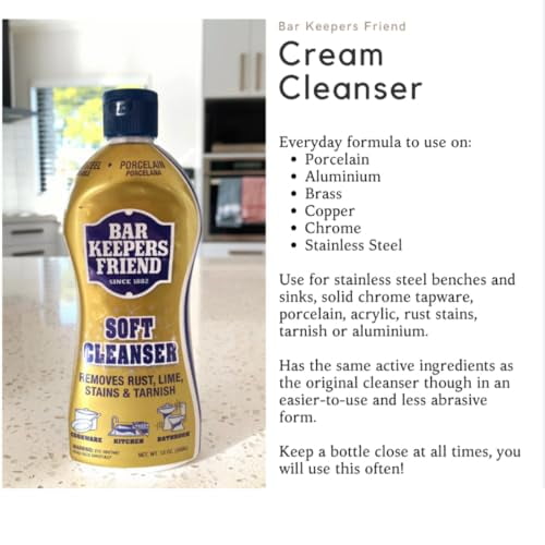 BAR KEEPER Friend No Scent Hard Surface All-Purpose Soft Cleaner 26 oz ...