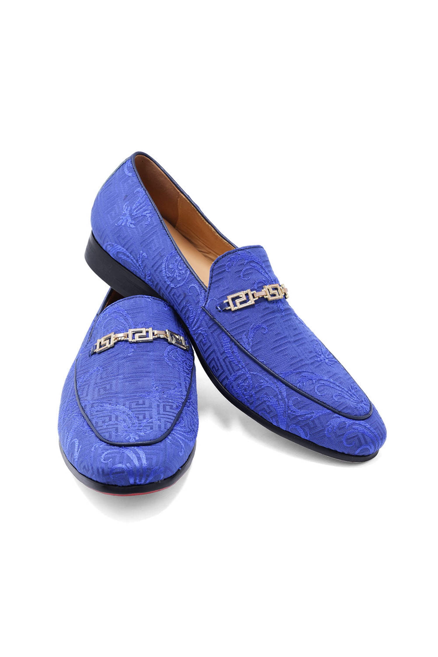 BARABAS Men's Greek Pattern Floral Baroque Prom Dress Shoes SH3100 ...