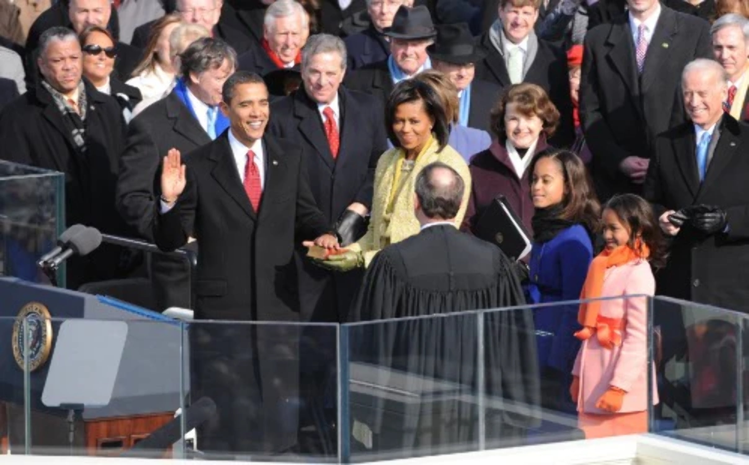 BARACK OBAMA INAUGURATION DAY GLOSSY POSTER PICTURE PHOTO BANNER PRINT ...