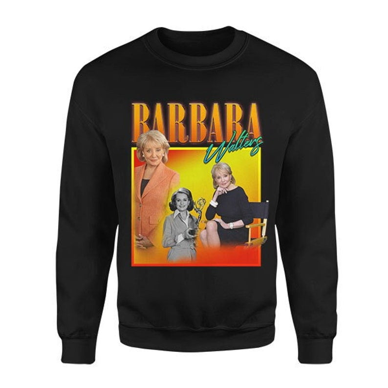 BARBARA WALTERS Homage Sweatshirt For Women, Graphic Unisex Sweater ...