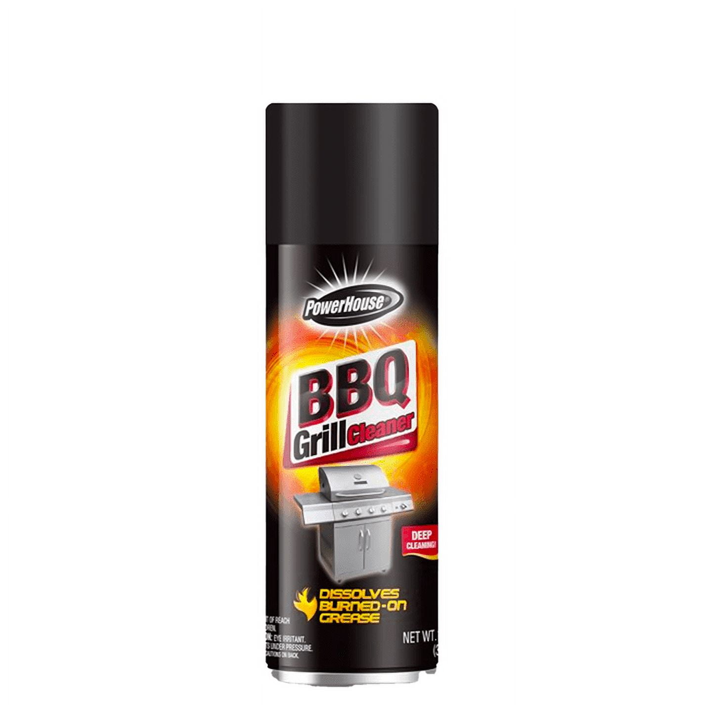 BARBECUE BBQ GRILL CLEANER SPRAY GREASE DISSOLVES BURNED-ON 12 oz (3 ...