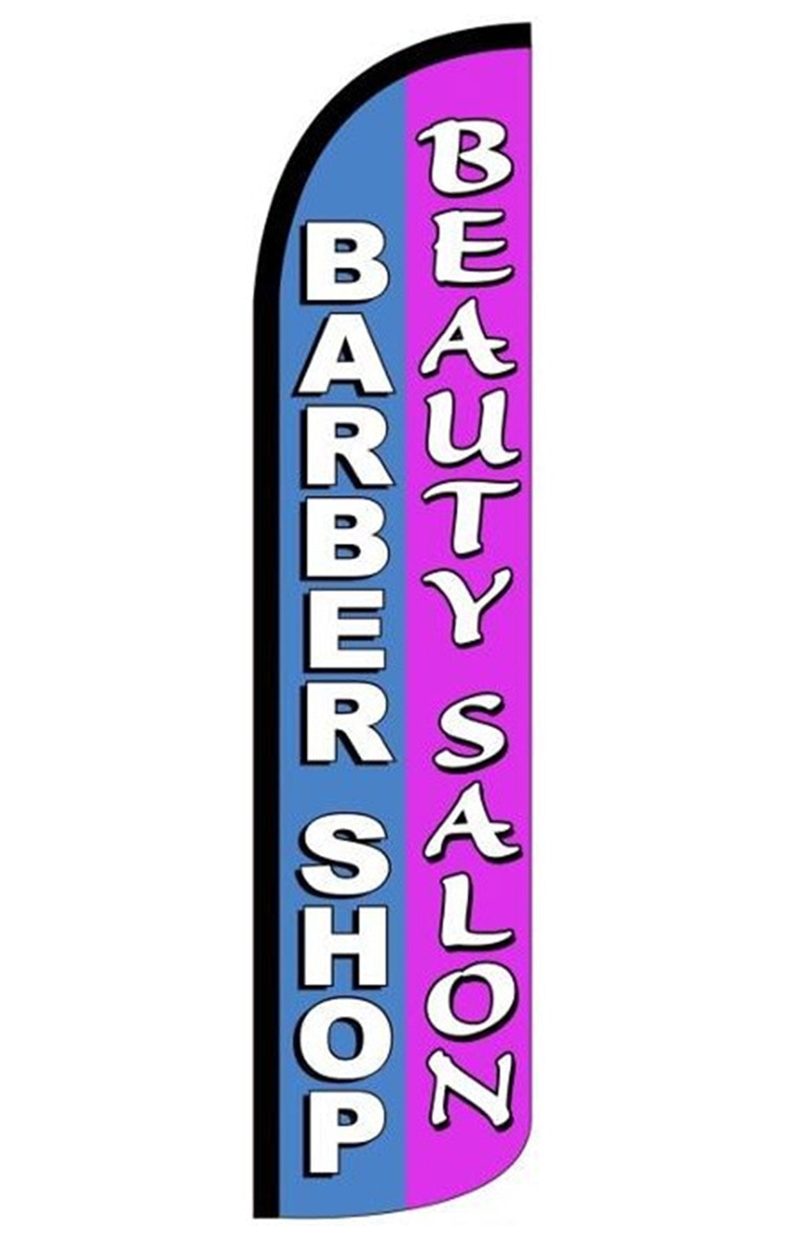 BARBER SHOP BEAUTY SALON Windless Flag Without Pole | Advertisement ...