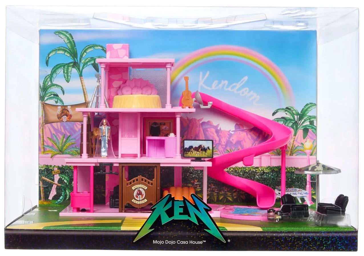 BARBIE THE MOVIE MINI BARBIELAND KEN MOJO DOJO HOUSE EXCLUSIVE 2024 ...