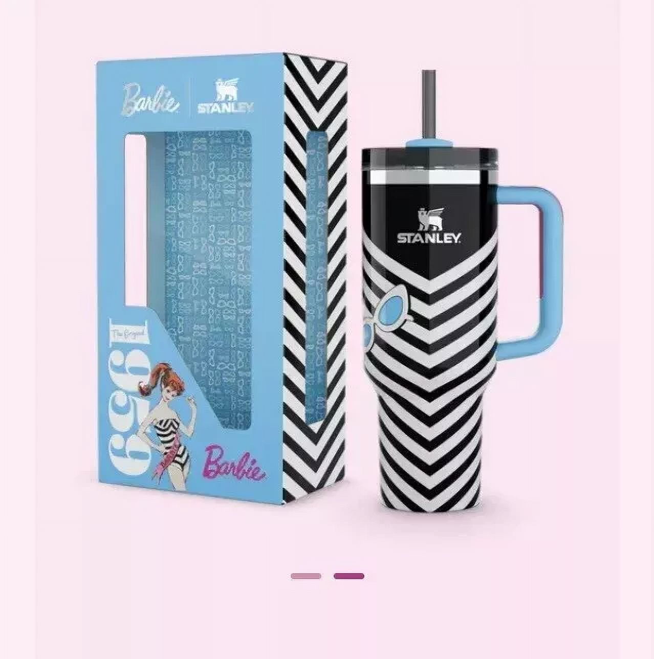 Barbie Stanley Cup 40 Oz With Handle