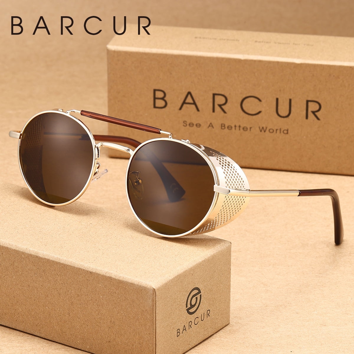 BARCUR Unique And Beautiful Sunglasses, Fashionable Decoration, Uv ...
