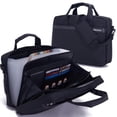 BARDOLPH Nylon File Folder, 11.6in x 8.2in, Black, Portable ...
