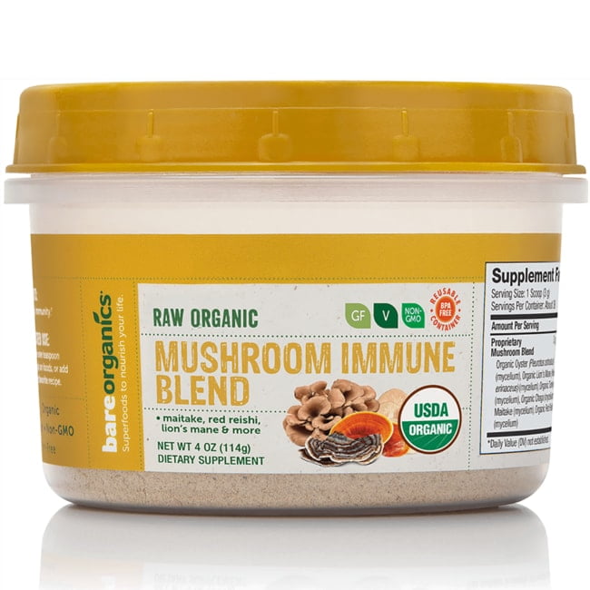 BAREORGANICS Organic Mushroom Memory 4 OZ - Walmart.com
