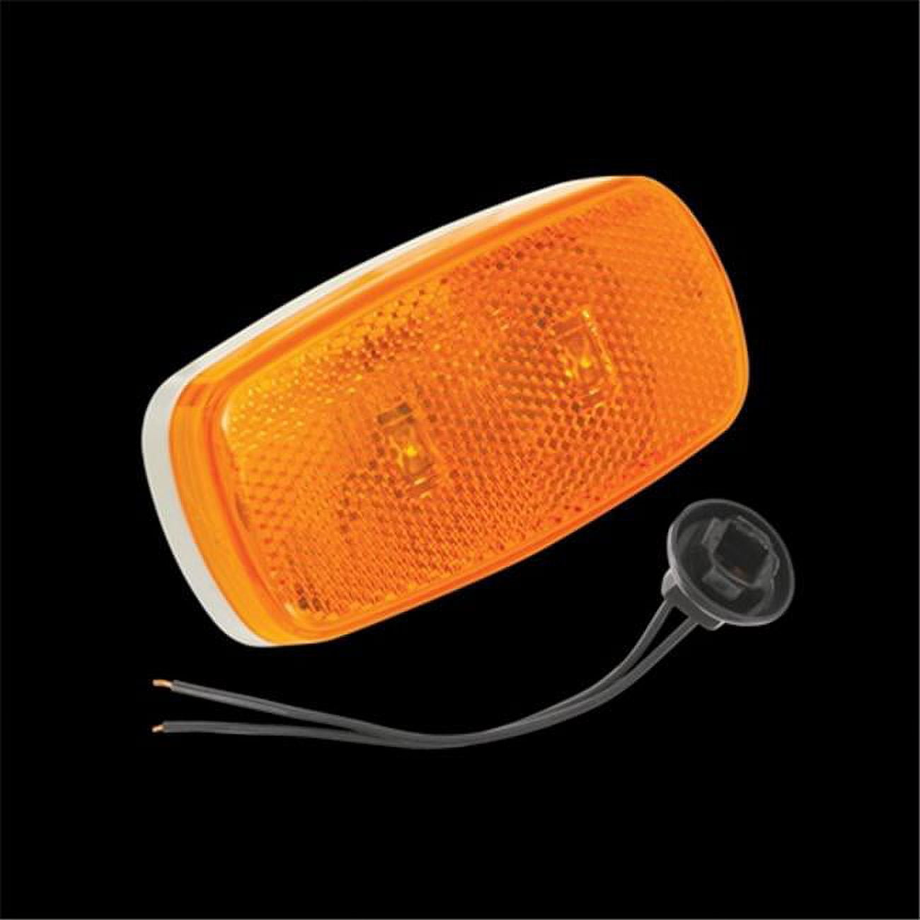 BARGMAN 4259402 LED Clearance Light No. 59 - Amber - Walmart.com