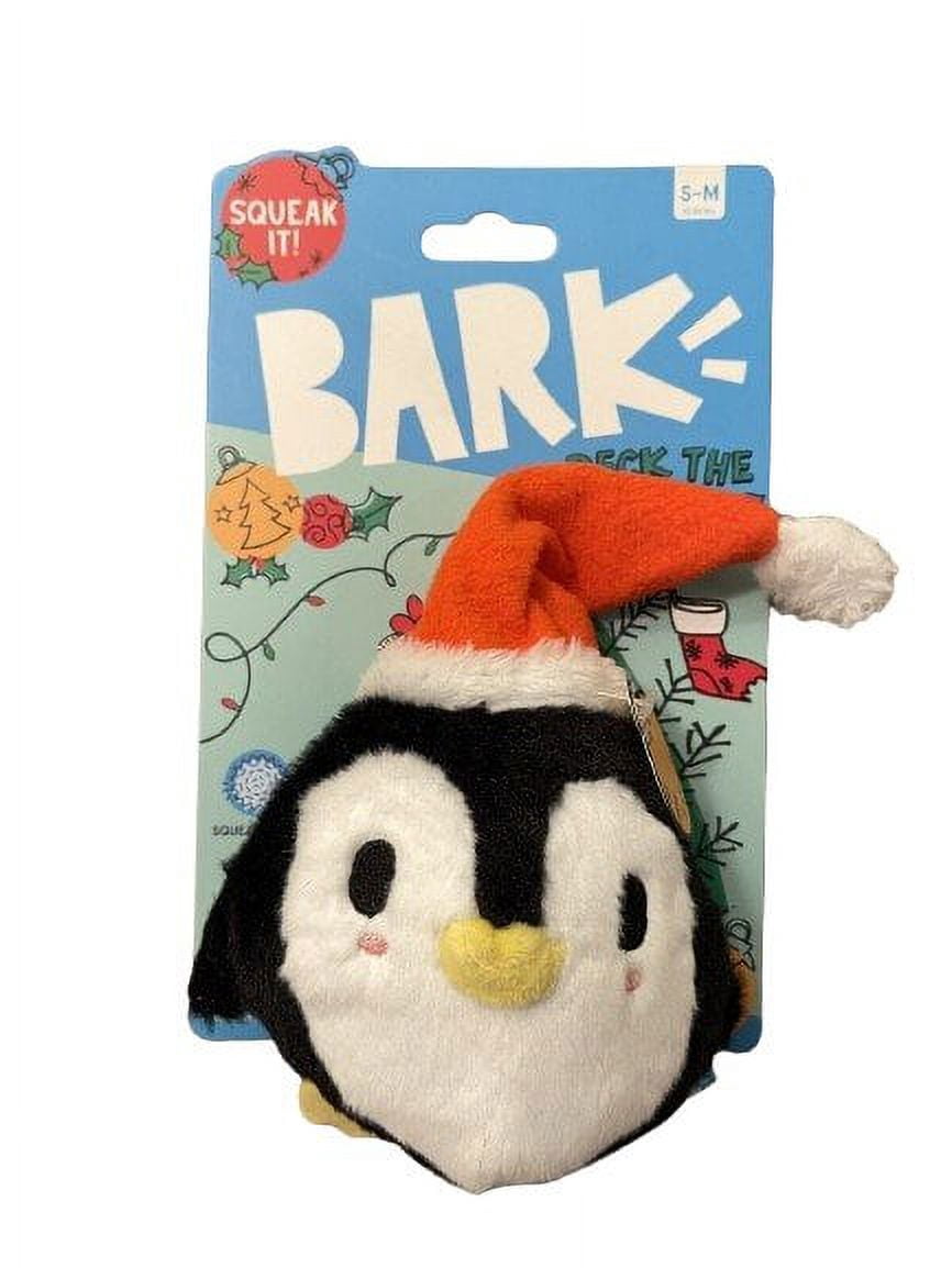 BARK Deck the Howls: North Pole Pengy Penguin Plush Dog Toy, Sizes S-M ...