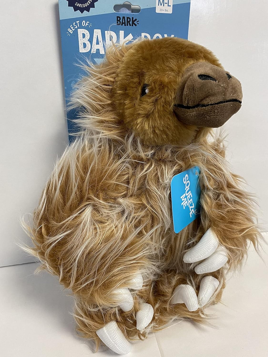 BARK Gordon The Giant Sloth Plush Dog Toy, Large - Walmart.com