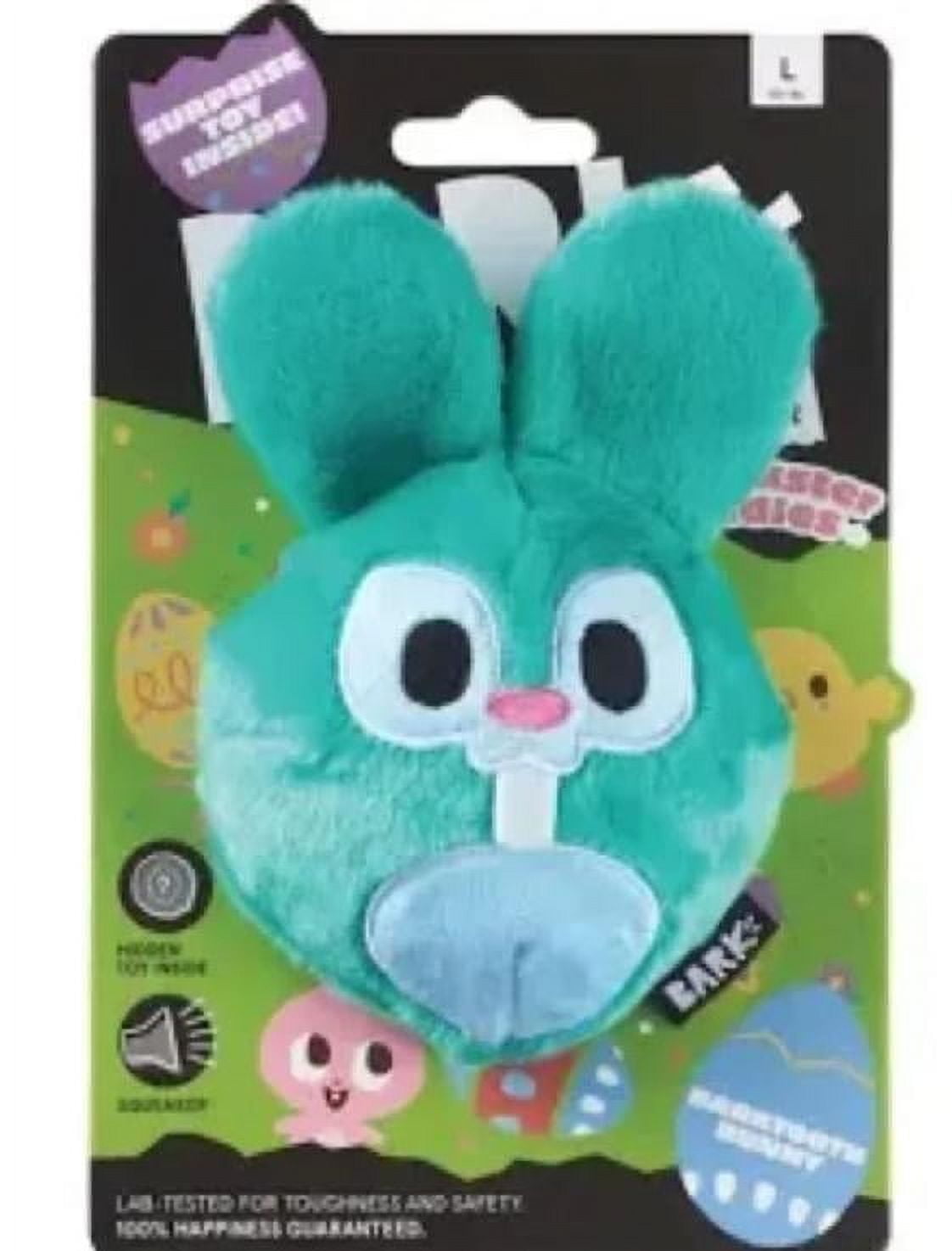 BARK Lil' Bunny Chew Dog Toy Super Chewer Surprise Inside Large 50lbs ...