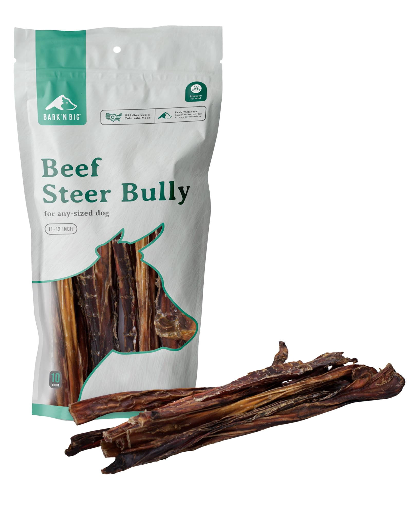 BARK'N BIG Steer Sticks TMA2 for Dogs - Chew Stick for Dogs, Odor Free ...