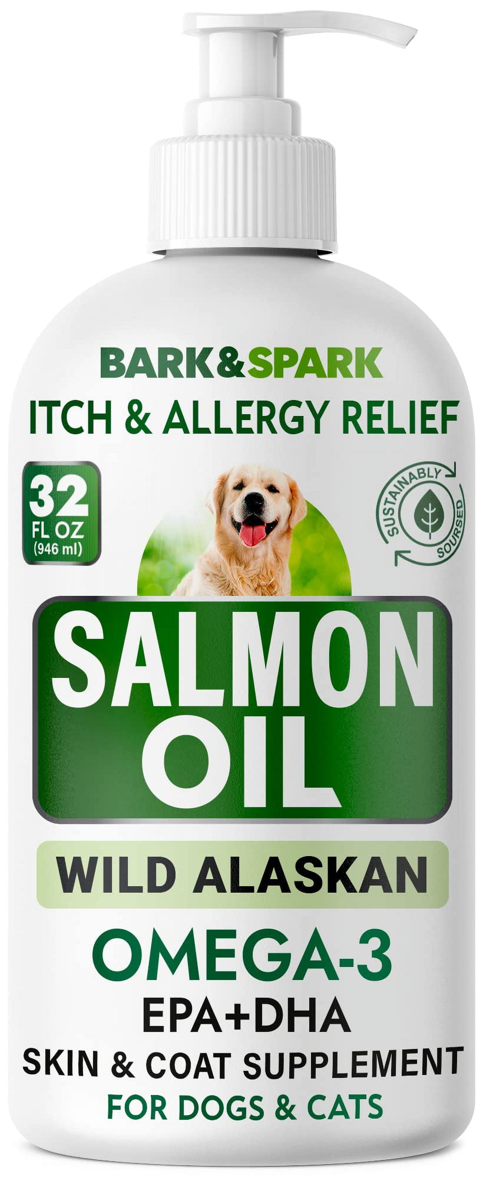 BARK&SPARK Salmon for MSF2 Dogs & Cats - Natural Omega-3 for Dogs ...