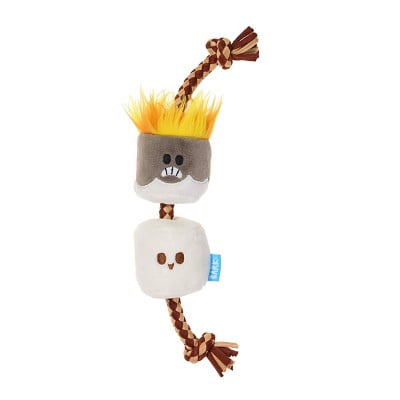 BARK Summer Big Shake Lake 2.5" Tug of Smore Dog Rope Toy - Walmart.com