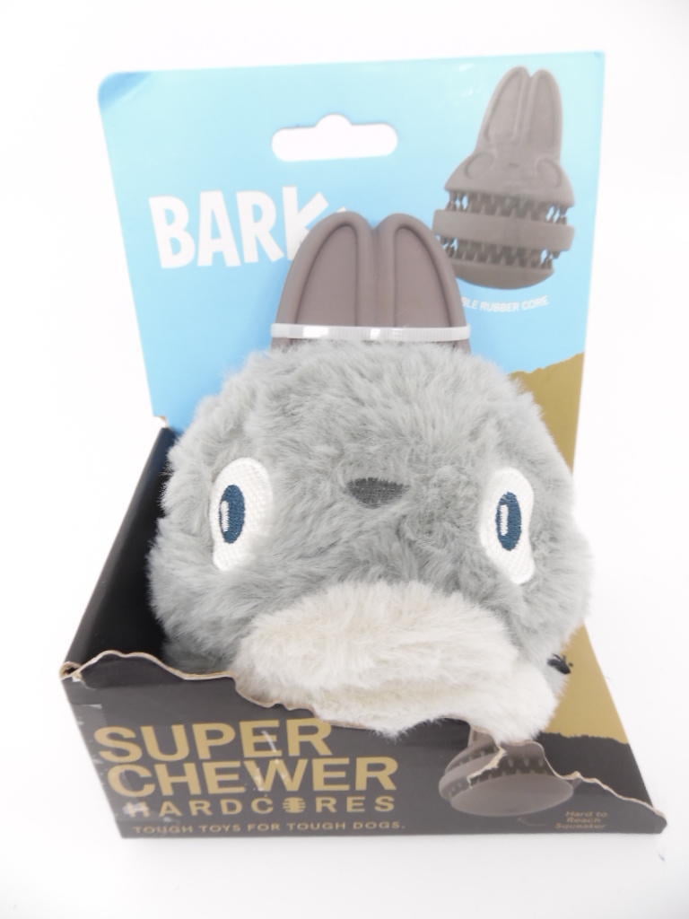 BARK Super Chewer Collection Hard Hardcores Rubber Rabbit Dog Toy - Hare Raiser - Walmart.com