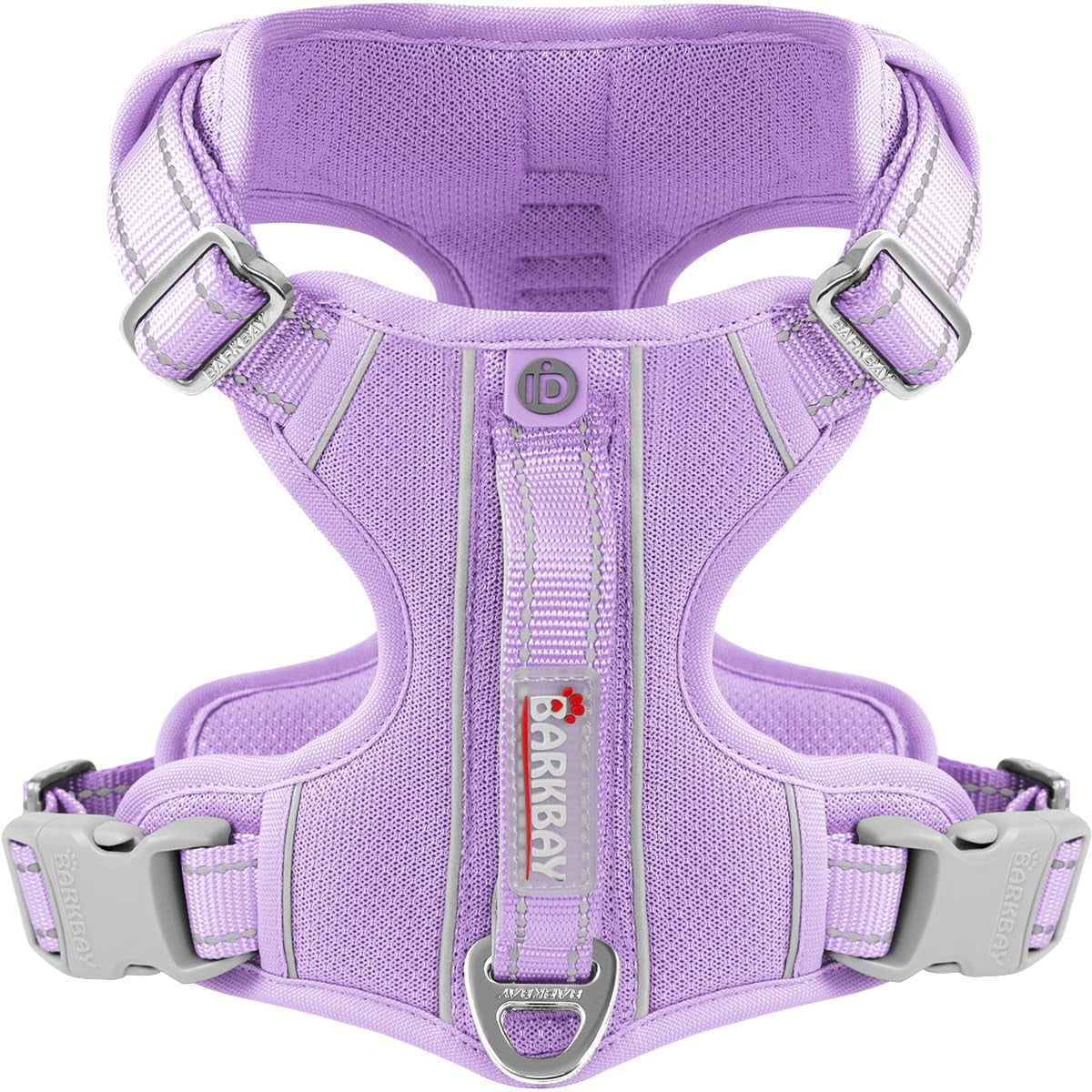 BARKBAY Dog Harness No MZF22 Pull with ID Tag Pocket - Heavy Duty ...