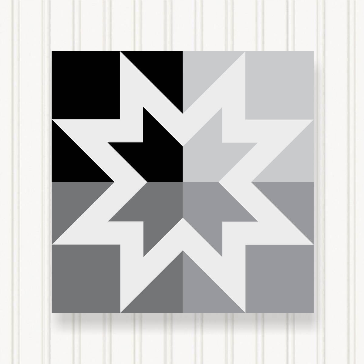 BARN QUILT Block,, 7 Beautiful Sizes, Wall Art Decor, Barn Quilt Sign ...