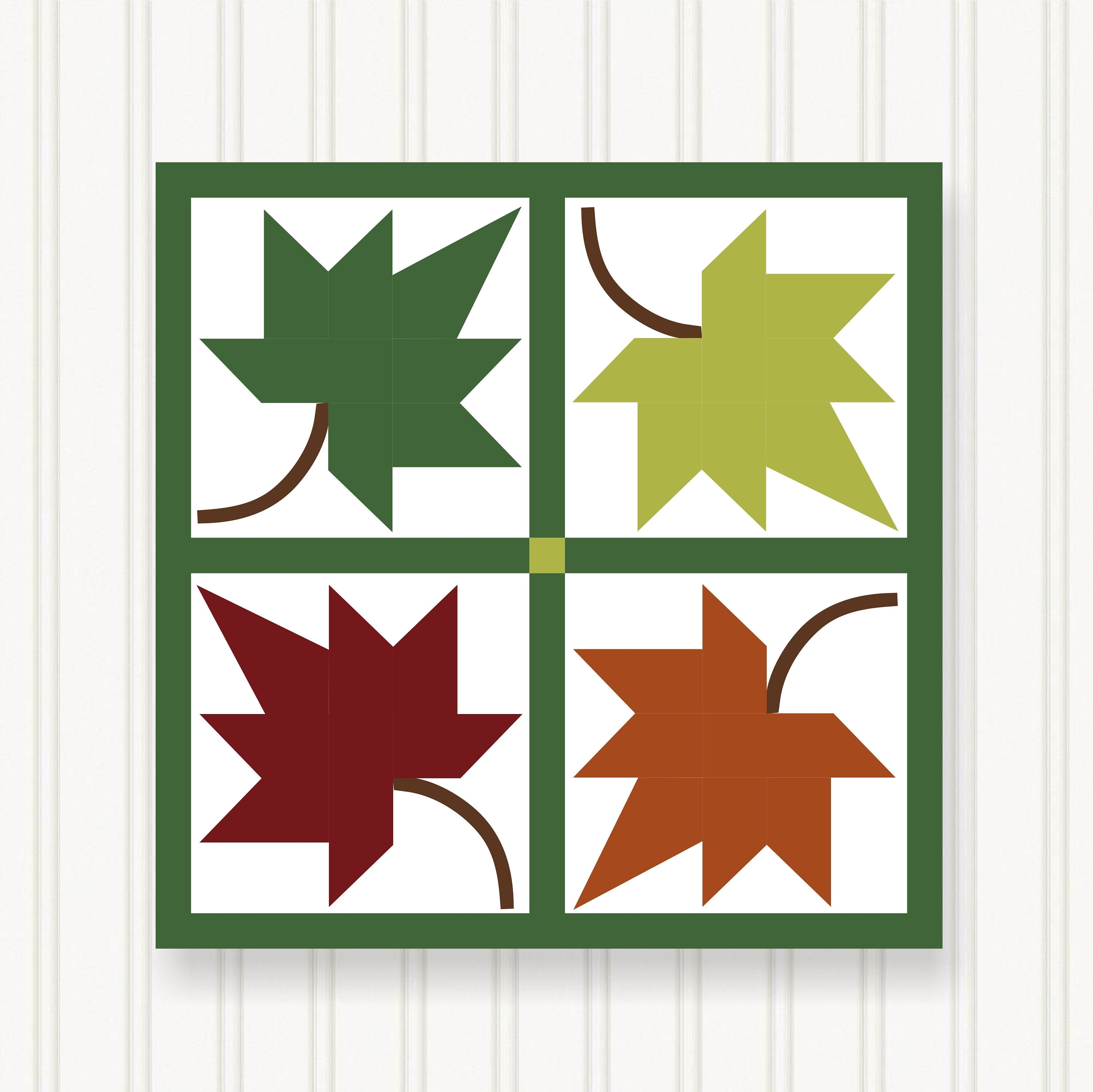 BARN QUILT Block,, 7 Beautiful Sizes, Wall Art Decor, Barn Quilt Sign ...