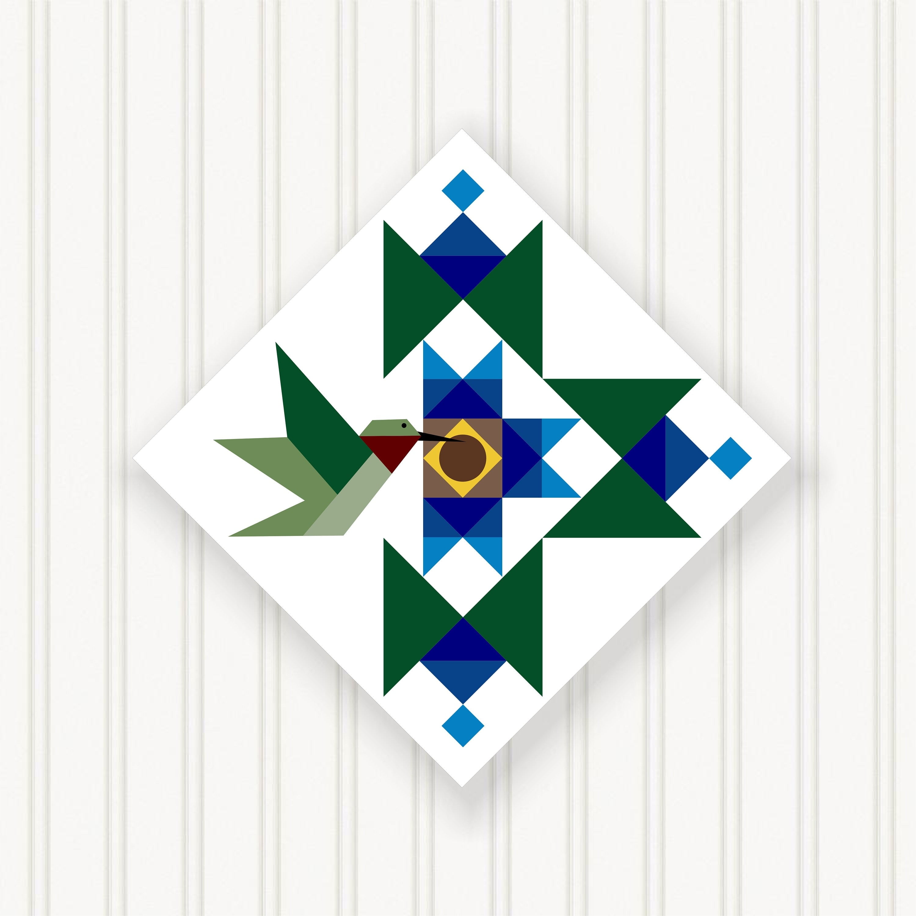 BARN QUILT Block,, 7 Beautiful Sizes, Wall Art Decor, Barn Quilt Sign ...