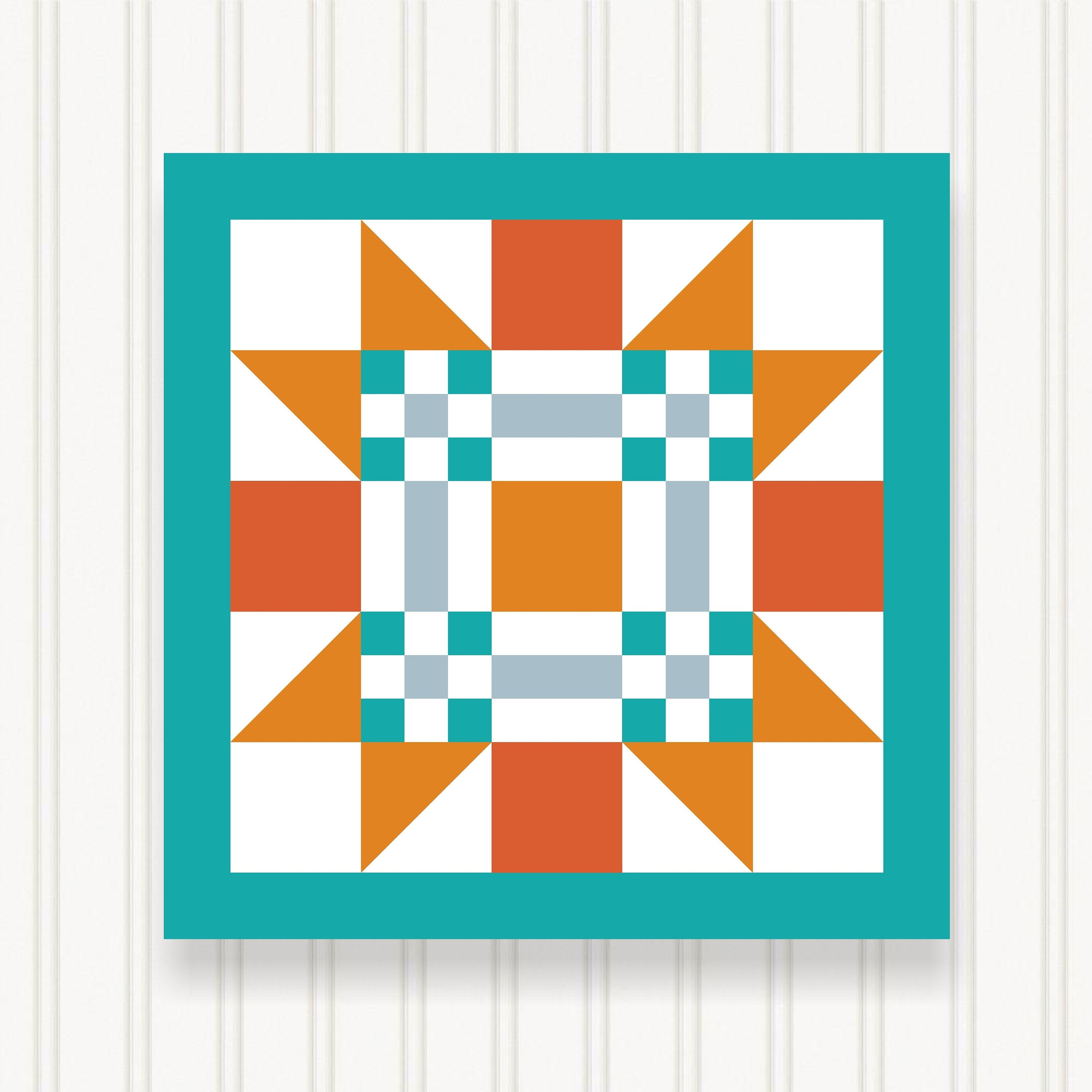 BARN QUILT Block,, 7 Beautiful Sizes, Wall Art Decor, Barn Quilt Sign ...